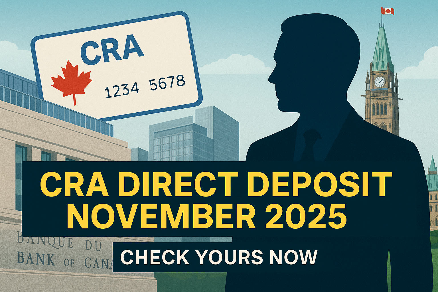 CRA Direct Deposit November 2025: How Much You Can Receive?